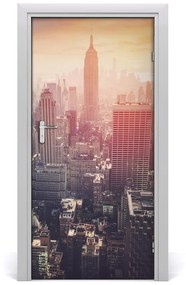 Fototapeta samolepící dveře New York Panorama 85x205 cm