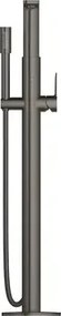 Grohe Vanová baterie do podlahy kartáčovaný Hard Graphite / Vanová bat