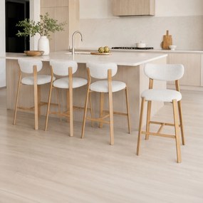 Autronic Barová židle AUB-L3125 OAK