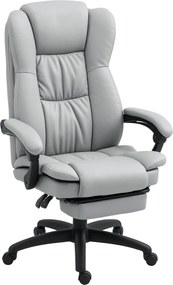 Kancelářská židle Vinsetto s masážní funkcí, ergonomická kancelářská židle s funkcí polohování, výškově nastavitelná manažerská židle s funkcí otáčen…