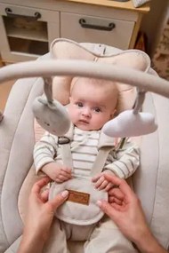 MoMi PEARL Elektrické houpátko béžové