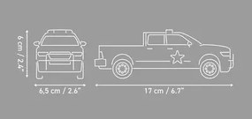 COBI 24658 Dodge RAM 1500 Sheriff / Stavebnice / 211 kostek / 1:35 / 1
