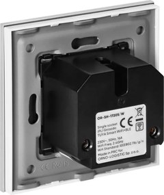 Chytrá zásuvka s TUYA ORNO OR-SH-17205/W Smart Home, pod omítku