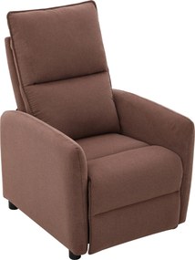 XXXLutz TELEVIZNÍ KŘESLO, dřevo, kov, plast, textil, hnědá Carryhome - TV křesla - 000454004503