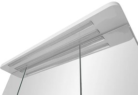 Zrcadlová skříňka závěsná s LED osvětlením George W 80 ZS | A-Interiéry