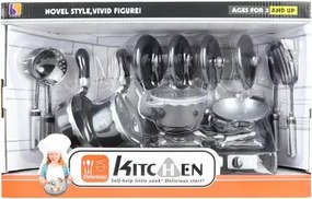 ORION Kuchyňský set nádobí s vařičem / plast / od 3 let / 42x26,5x10 c