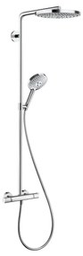 Hansgrohe Raindance Select S - sprchový systém Showerpipe 240 2jet, termostatická sprchová baterie, chrom 27129000