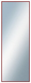 DANTIK - Zarámované zrcadlo - rozměr s rámem cca 50x140 cm z lišty Hliník vínová | P269-209 (7269209)