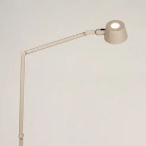 Stojací designová lampa Niki Taupe Big