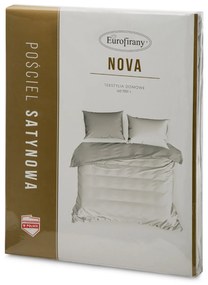 SATÉNOVÉ POVLEČENÍ NOVA3 200X220 CM, 2KS 70X80 CM BÍLÉ