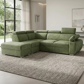 Sedací souprava BASTON | 230x260 cm | rozkládací + úložný prostor | VÝBĚR TKANIN