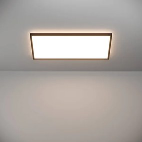 Eglo 901445-LED Koupelnové stropní svítidlo ROVITO 17,2W/230V 30x57cm IP44 černá