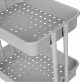 Compactor Grena Koupelnový vozík s kolečky - 3 police šedá / 43 x 34.8
