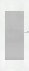 DRE Aura interiérové dveře auri levé 80 cm borovice bílá AURA4BB80L