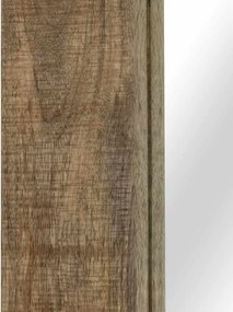 Zrcadlo z masivního mangovníkového dřeva 50 x 110 cm 246303