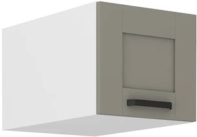 STL 40 cm skříňka horní jednodveřová (otevírání nahoru, hloubka 57 cm) LUNA Barevné provedení LUNA: Dub Artisan / Bílý mat