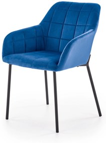 Jídelní židle Lusaka (tmavě modrá). 1008225