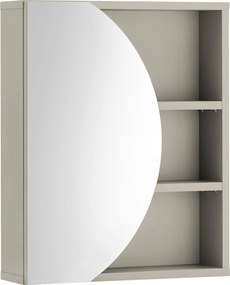 XXXLutz ZRCADLOVÁ SKŘÍŇKA, kašmírová, 45/56/15 cm home24 - Zrcadlové skříňky - 001279034102