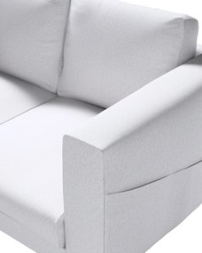 Potah na pohovku IKEA Norsborg 2-místná barva šedá látka pletený vzor
