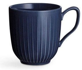 Tmavě modrý porcelánový hrnek Kähler Design Hammershoi, 330 ml