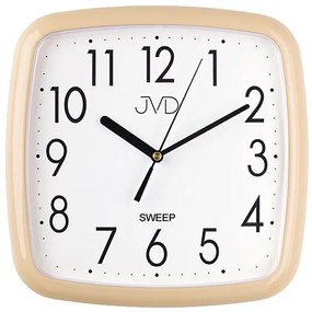 Hranaté moderní nástěnné hodiny JVD sweep HP615.10