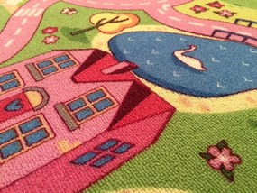 Vopi | Dětský koberec Sladké město - 100 x 150 cm