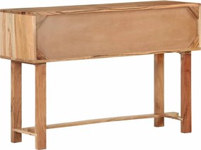 Příborník 115 x 35 x 75 cm masivní akáciové dřevo 322670