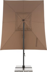 Doppler ALU XL ULTRA 4x3 m - výkyvný zahradní slunečník s boční tyčí