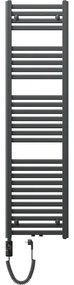 Mexen Hades, elektrické topné těleso 1500 x 400 mm, 600 W, antracitová, W104-1500-400-2600-66