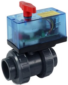 Poolservis Bazénový elektrický dvoucestný ventil 50 mm –  S6 Praher (230V)
