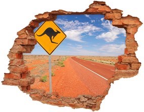 Wallmuralia Nálepka fototapeta 3D na zeď Cesta v Austrálii 90x70 cm