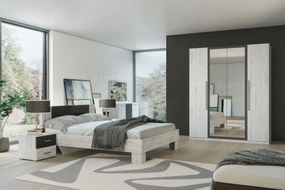 AGADIR kombinovaná komoda, antracit/light artwood