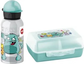 Emsa Monster 0,4 l tyrkysová / Dětská láhev / PP/Tritan