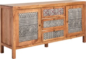 XXXLutz ŠIROKÁ KOMODA, akácie, barvy akácie, 160/78/42 cm Livetastic - Online Only komody - 001071007501