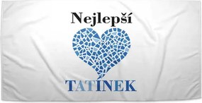 Sablio Ručník Nejlepší tatínek - 50x100 cm