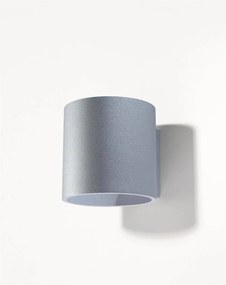Nástěnné svítidlo Orbis, 1x šedé kovové stínítko