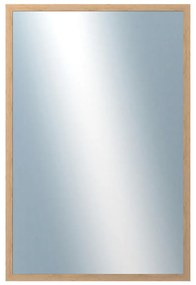 DANTIK - Zarámované zrcadlo - rozměr s rámem cca 40x60 cm z lišty KASSETTE dub malá (2867)