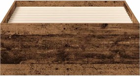 Rám postele bez matrace Staré dřevo 90x200cm Technické dřevo 3328814