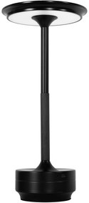 Toolight Toolight, bezdrátová USB dotyková noční lampa APP1371-T, černá matná, OSW-08635