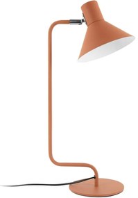 OnaDnes -20% Time for home Oranžová kovová stolní lampa Teria