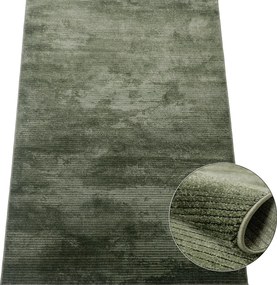 BE Koberec Eforia 9551 GREEN - zelený obdélníkový Rozměr: 60x100 cm