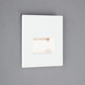 Paulmann 93093 Edge Quadro, svítidlo do stěny, 1x1,1W LED 2700K, matná bílá, 8x8cm