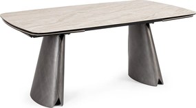 BIZZOTTO Rozkládací jídelní stůl CILE světlý 180-260x100 cm 0731308
