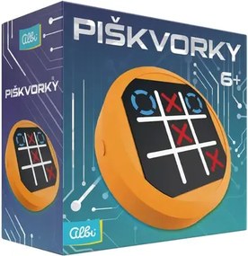 ALBI Elektronická hra Piškvorky / Baterie 3x AAA / 4 herní režimy / od