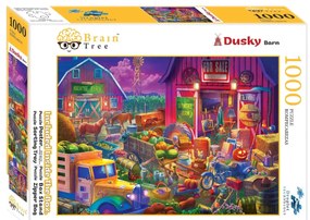 Brain Tree Puzzle Soumrak na dvorku 1000 dílků