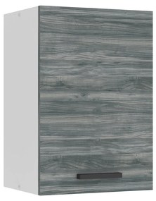 Kuchyňská skříňka Belini Premium Full Version horní 40 cm šedý antracit Glamour Wood