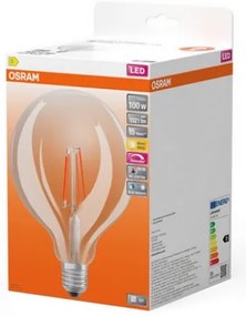LED žárovka E27 OSRAM Filament G125 11W (100W) teplá bílá (2700K) stmívatelná