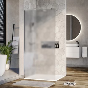 Sprchová zástěna Walk-In EX101 - 10 mm matné sklo - Nano ochrana - různé šířky