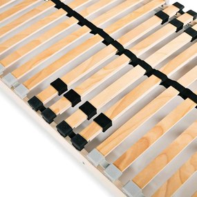Lamelový rošt postele s 28 lamelami 7 zón 70 x 200 cm 246443