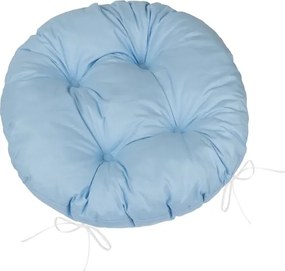 Bellatex Sedák Adéla prošívaný kulatý průměr 40 cm Modrá
